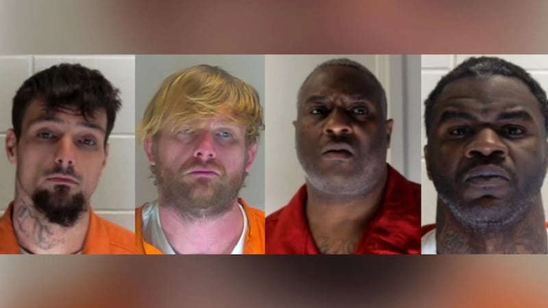 Four inmates accused of setting fire inside Mississippi jail Four inmates accused of setting fire inside Mississippi jail