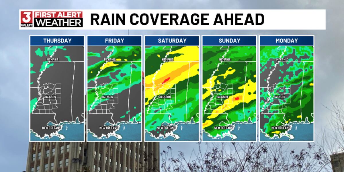 First Alert Forecast: unsettled weather returns into the weekend First Alert Forecast: unsettled weather returns into the weekend